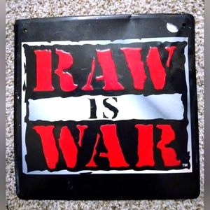 WWE | Other | Wwf Official Metal Plate Signs | Poshmark